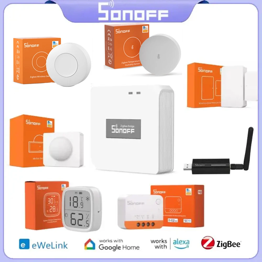SONOFF-Zigbee-3-0-Bridge-Pro-T-H-Sensor-Switch-Door-Sensor-Motion ...