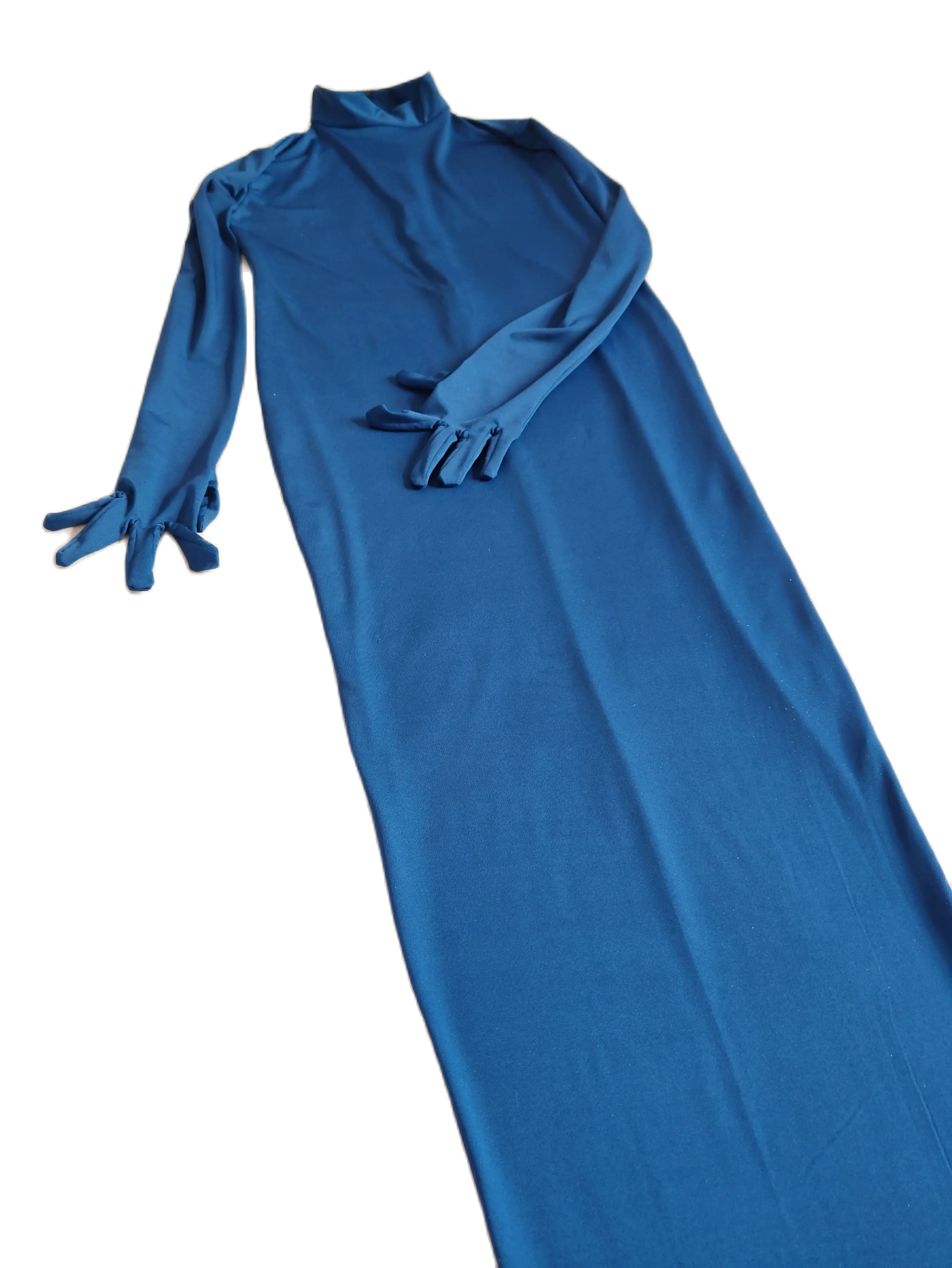 Navy-blue-Sexy-bodysuit-Mermaid-wrapped-Suit-Tights-lycar-spandex-mummy ...