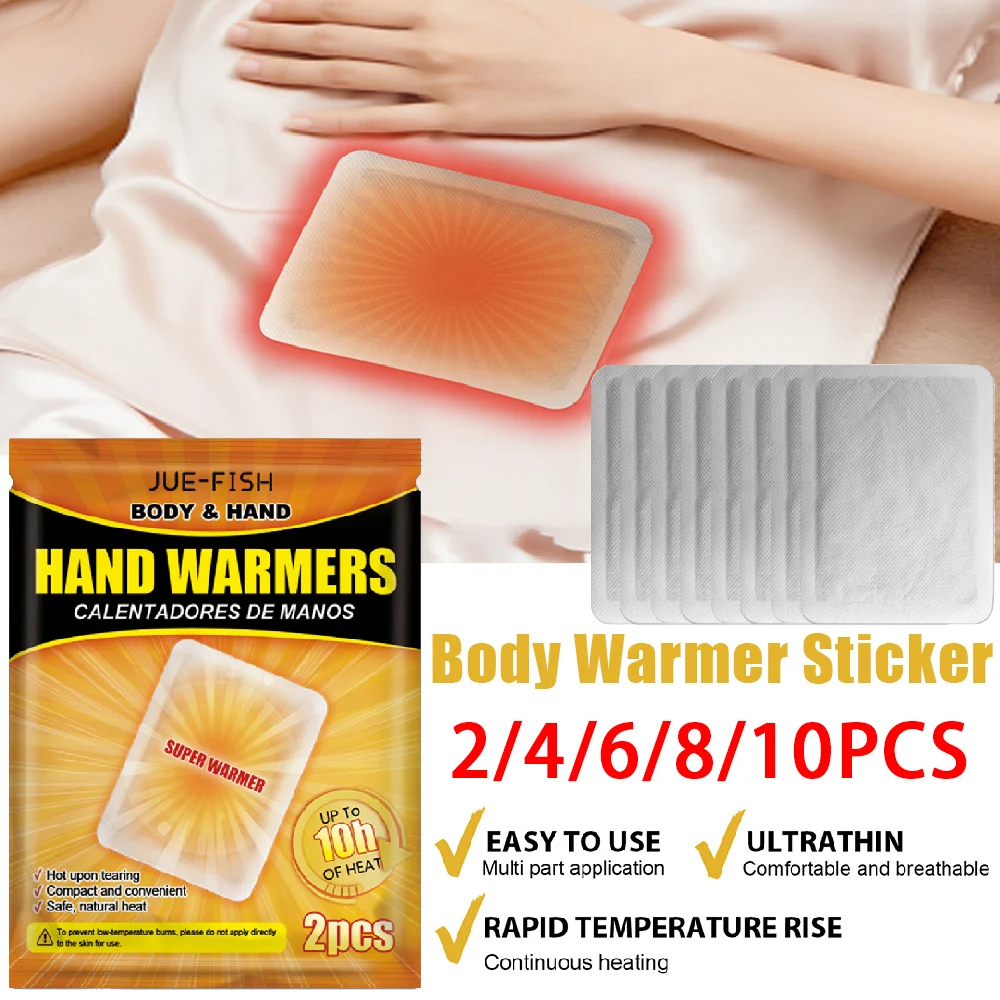 2-10pcs-Universal-Body-Warmer-Stickers-Self-Adhesive-Long-Lasting-Heat ...