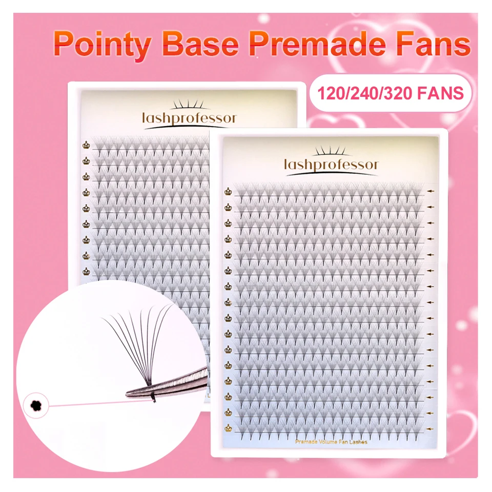 Premade-Eyelash-Extensions-Volume-Lashes-Pointy-Base-16Rows-3D-4D-6D-8D ...