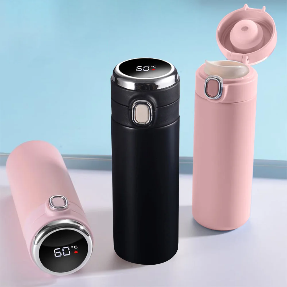 420ml-Stainless-Steel-Smart-Thermos-Bottle-Smart-LED-Temperature-Display-Thermal-Mug-Leak-proof ...