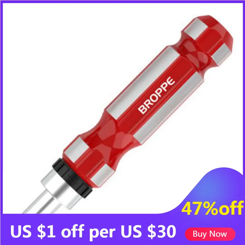 Quick Change Screwdriver Bit Holder 1/4 Inch Hex Shank Magnetic Tip ...