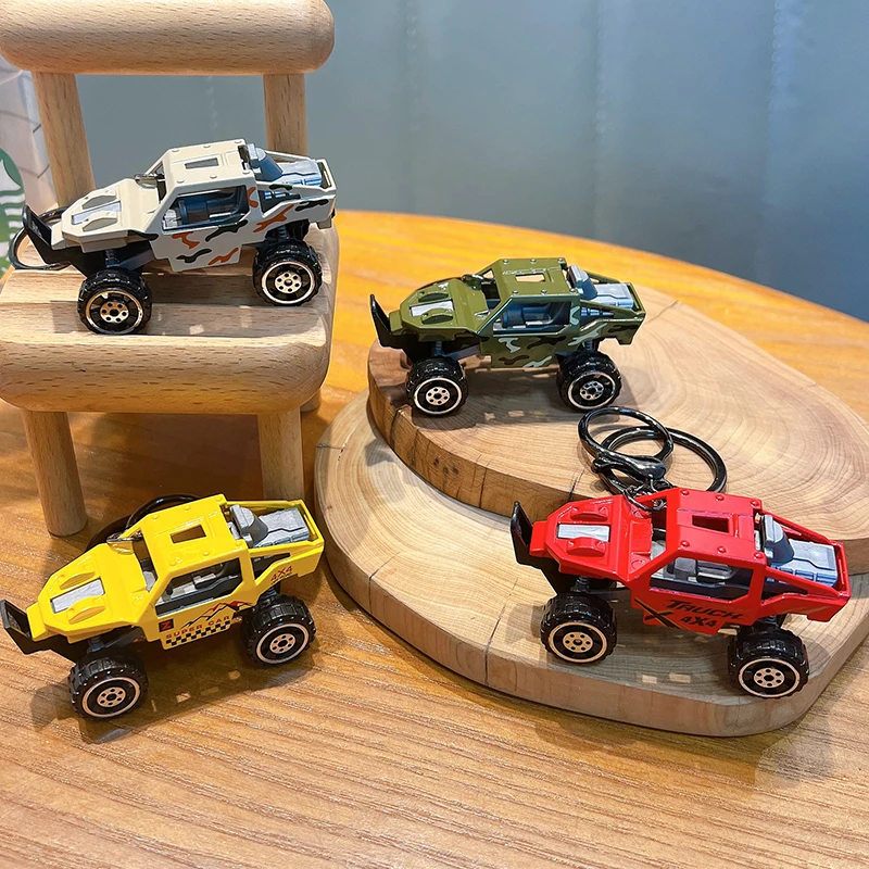 Mini-Simulation-Off-road-Vehicle-Model-Keychain-Charm-Alloy-Return ...