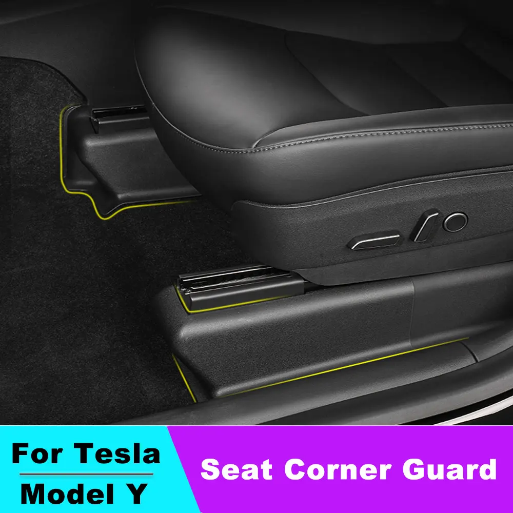 Under-Seat-Corner-Guard-For-Tesla-Model-Y-2020-2023-Front-Rear-Seat ...