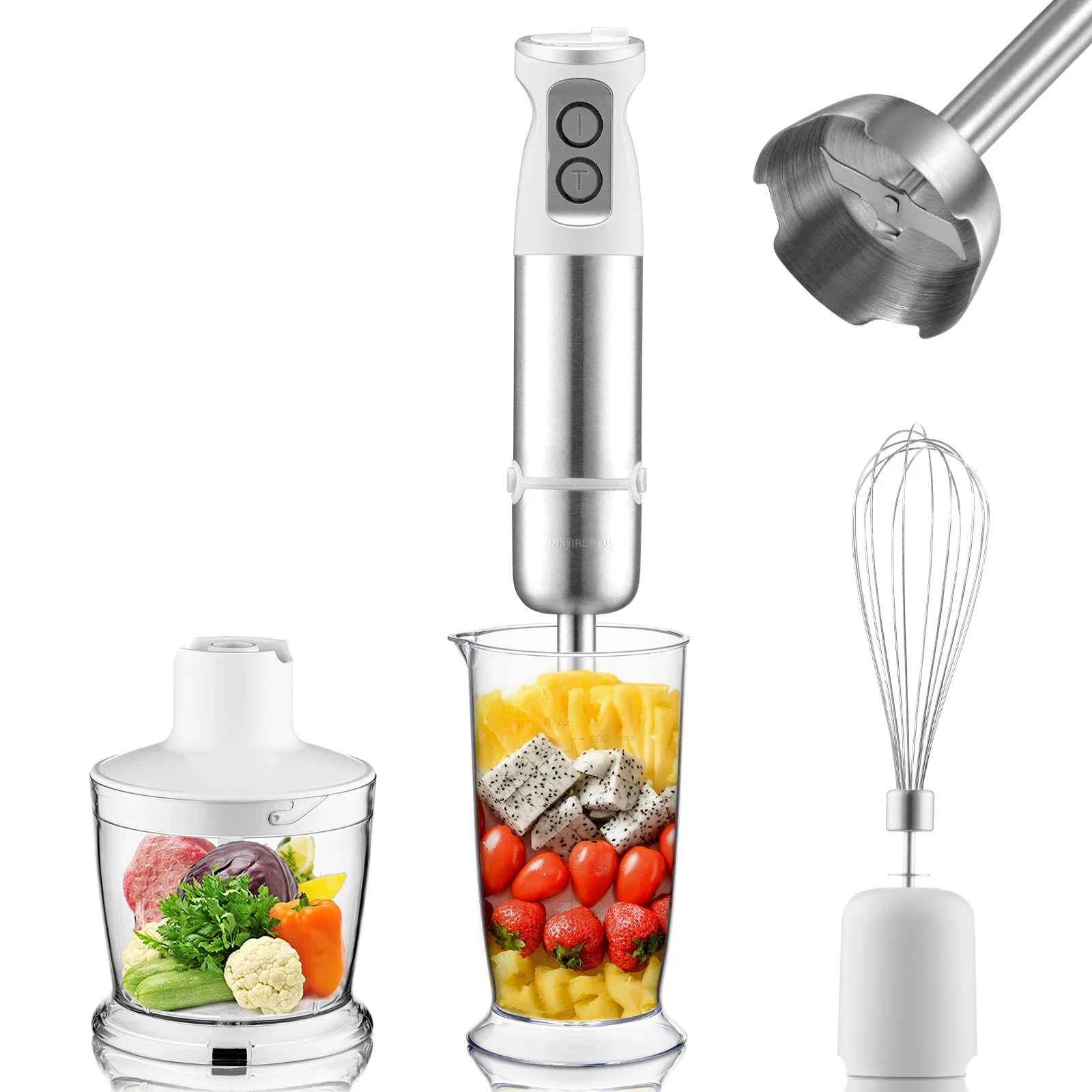 6-Speeds-Hand-Blender-600W-Electric-Hand-Blender-with-600-ml-Beaker ...