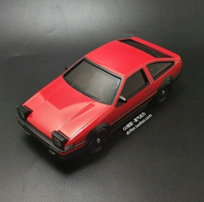 RC MINI AE86 드리프트 미니-D 1/28, 미니-Z 전륜 구동 미니-Q 원격 제어 모델, 레이스 모기 자동차, 브러시 ...