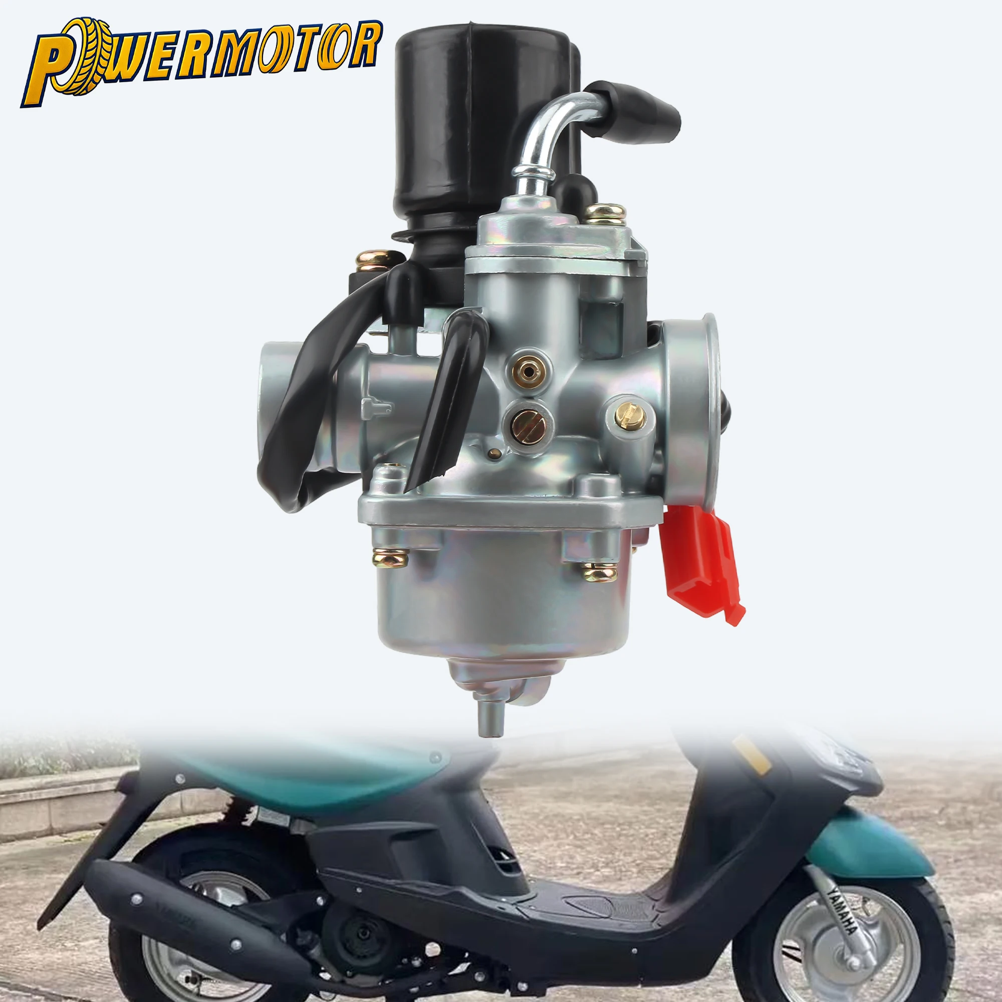 Motorcycle Carburetor 19mm PZ19J for Yamaha JOG 50/90 1992 - 2001 2 ...