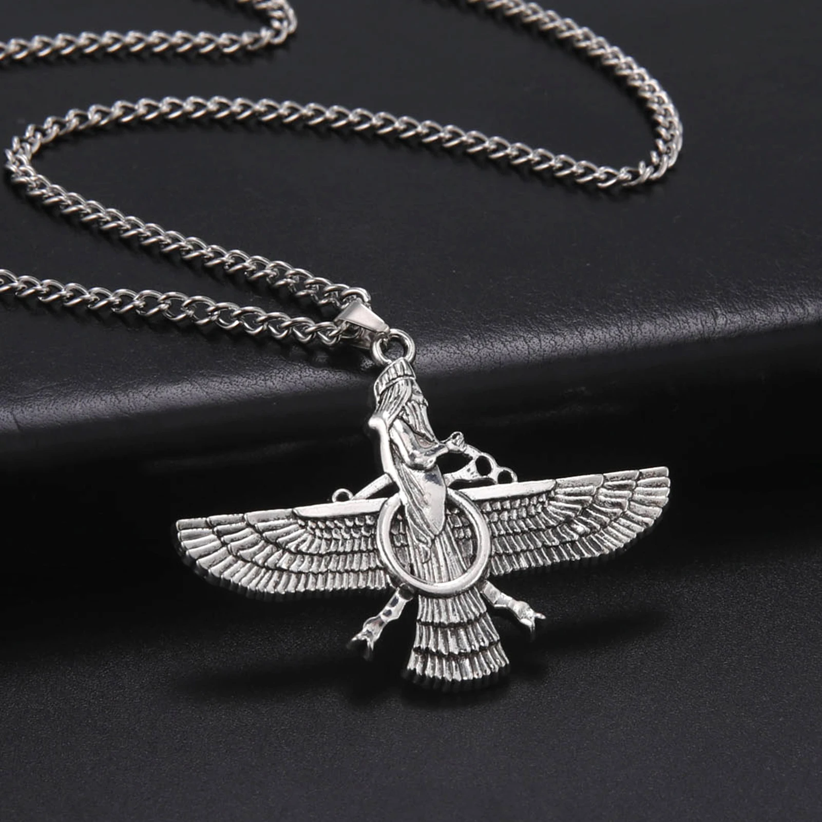 LIKGREAT-Ahura-Mazda-Necklace-for-Men-Persian-Empire-Religion ...