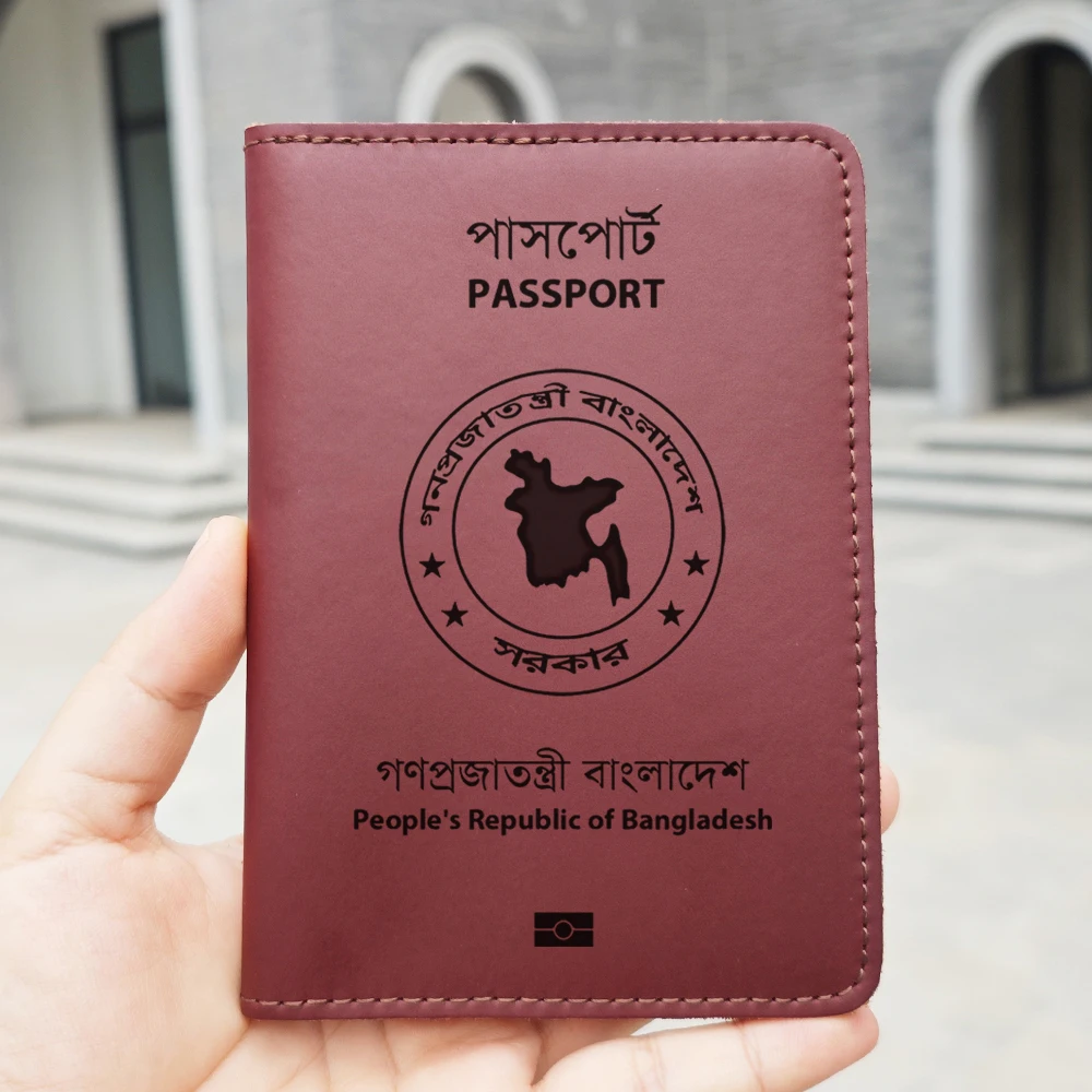 Handmade The People's Republic of Bangladesh Passport Cover Engraved ...