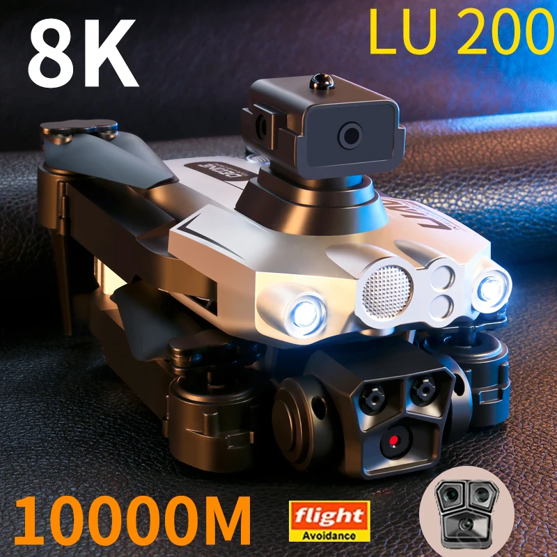 LU200-Drone-8K-Professional-HD-Aerial-Photography-Triple-Camera-WIFI ...