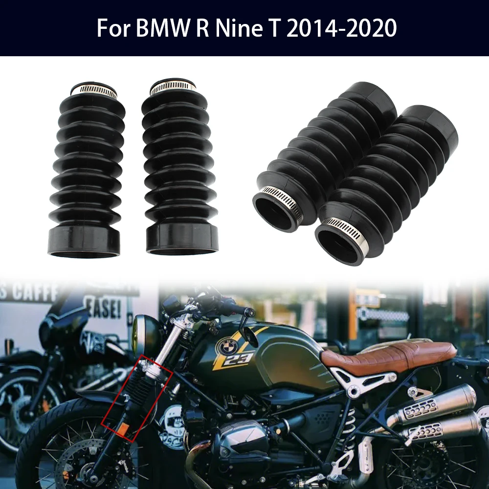 For-BMW-R-Nine-T-2014-2020-Motorcycle-Front-Fork-Boots-Urban-Pure ...