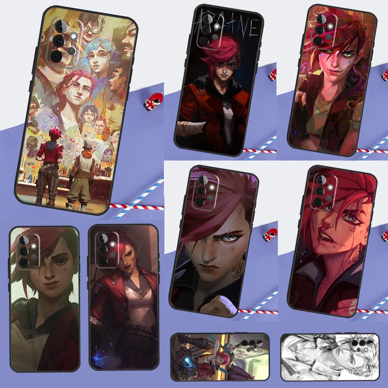 Arcane-Vi-funda-para-Samsung-Galaxy-A34-A54-A14-A52-A12-A22-A32-A42-A72 ...