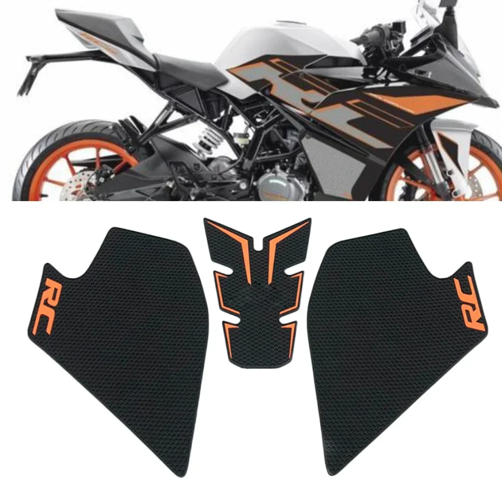 Motorcycle-For-KTM-390RC-RC390-RC-390-Motorcycle-Fuel-Tank-Pad-Rubber ...