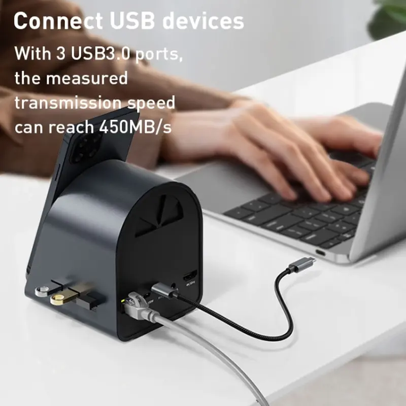 Portable-Charger-USB-15W-Charging-Hub-Desktop-Fast-Wireless-Charger-11 ...