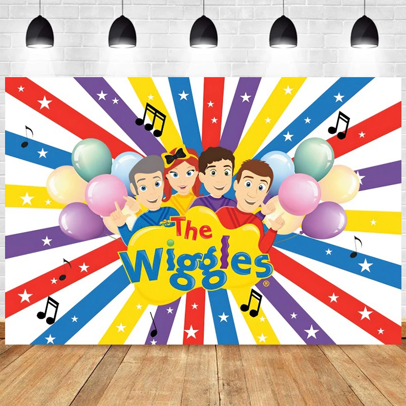 The-Wiggles-Backdrop-Themed-Birthday-Decoration-Banner-Kids-Party ...