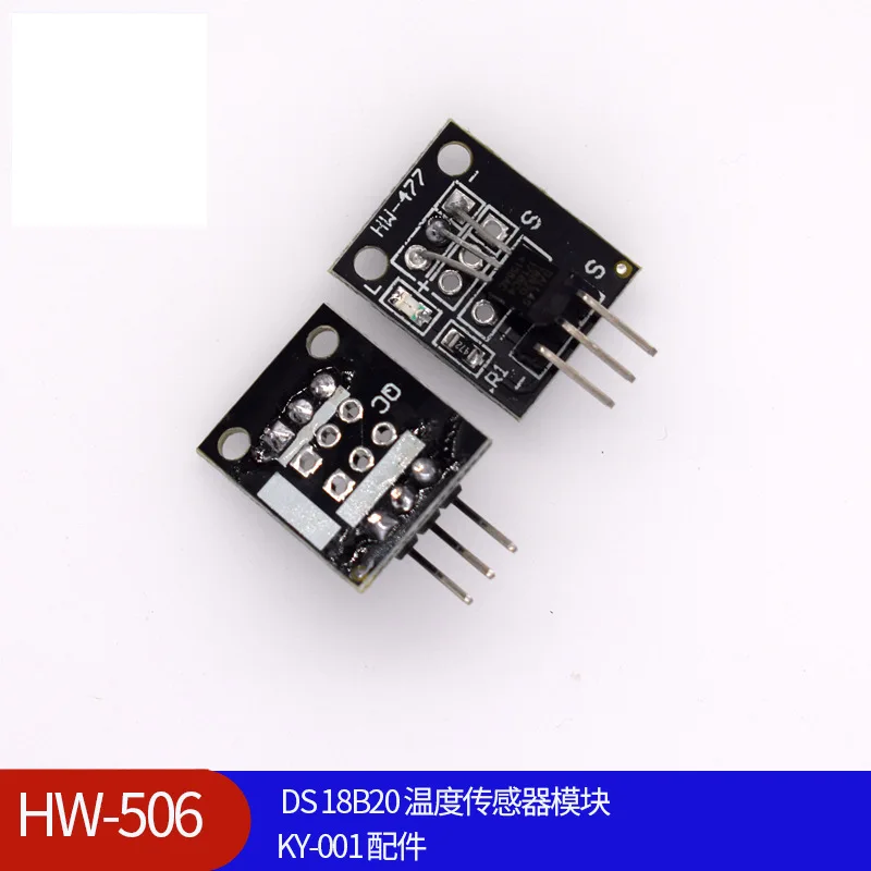 Módulo de Sensor de temperatura, accesorios de HW-506, DS 18B20, KY-001