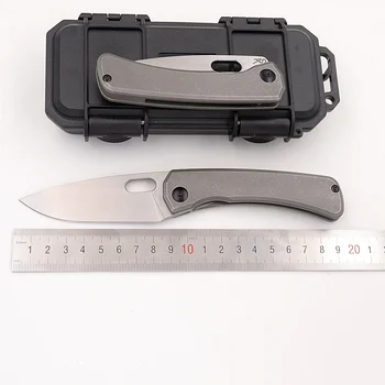 Jufule Gemaakt Spk Lamia Titanium Handvat Real 61hrc 154Cm Mes ...