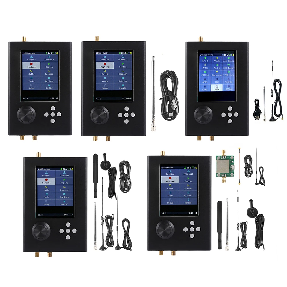For-HackRF-One-Portapack-H2-SDR-Radios-Transceiver-with-Mayhem-V1-7-0 ...