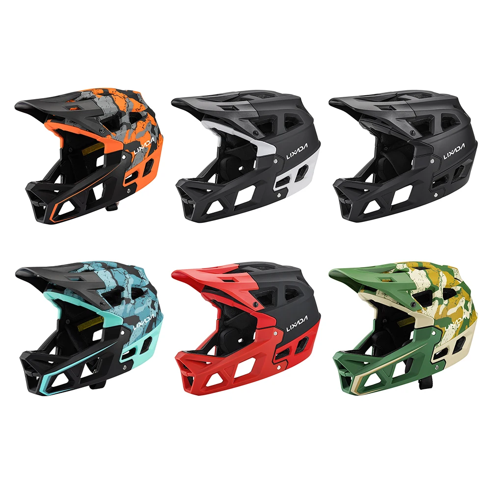 Full-Face-Mountain-Bike-Helmet-Adult-Racing-Downhill-MTB-Helmet-for ...