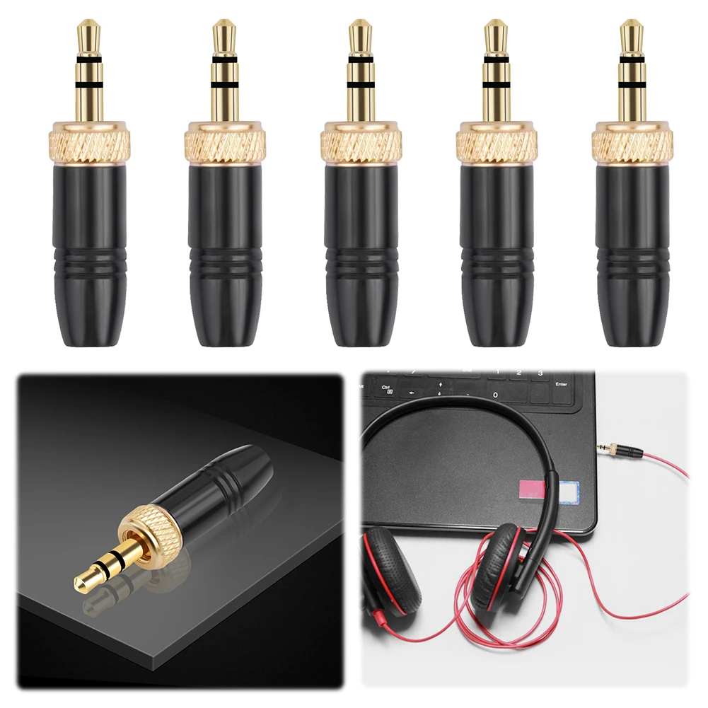 3-5mm-Audio-Plug-with-M6-Internal-Thread-Stereo-Male-Plug-Headphone ...