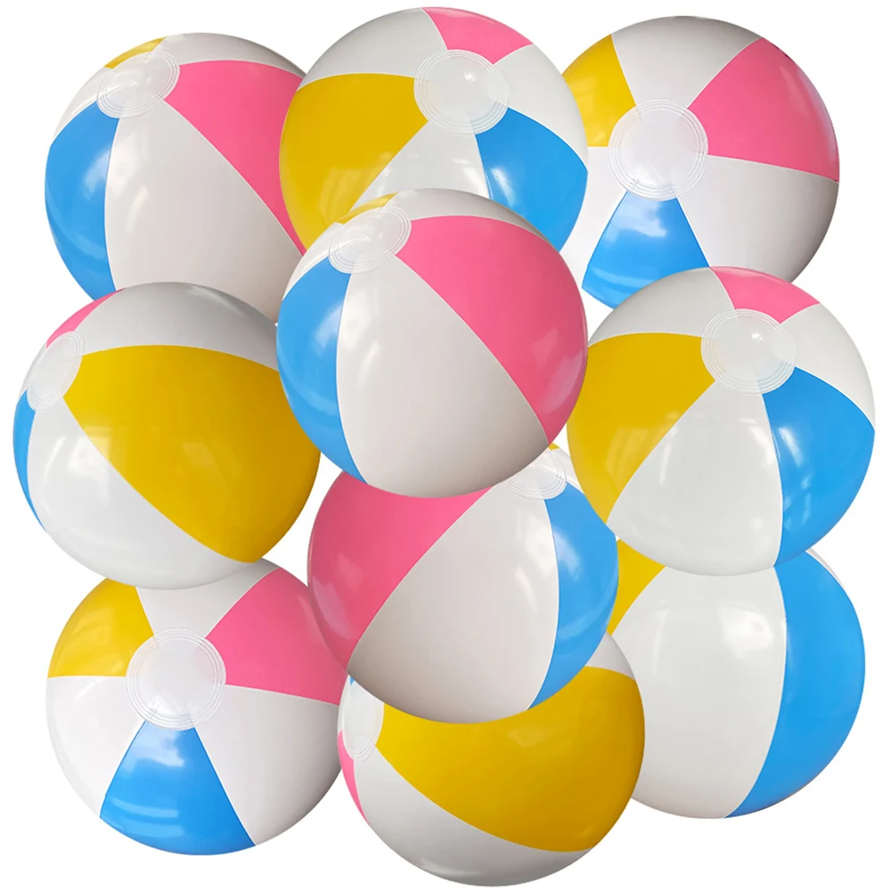10-Pcs-Colorful-Inflatable-Ball-Balloons-Swimming-Pool-Play-Party-Water ...