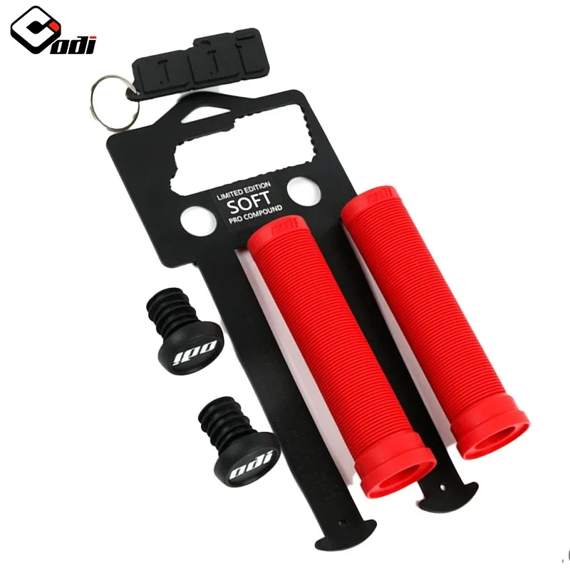 Rubber-Bicycle-Handlebar-Grips-Non-slip-22-2mm-Mtb-Cuffs-With-End-Plugs ...