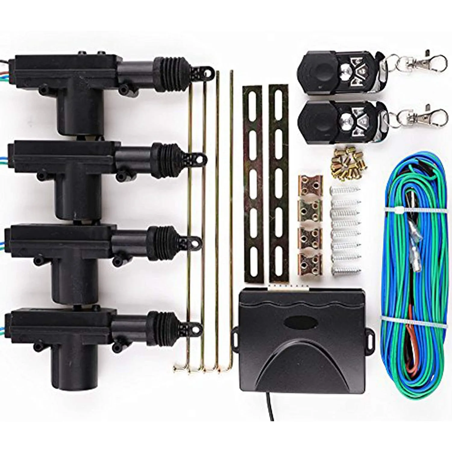 Power-Central-Lock-Kit-Car-Remote-Control-Conversion-Take-with-2 ...