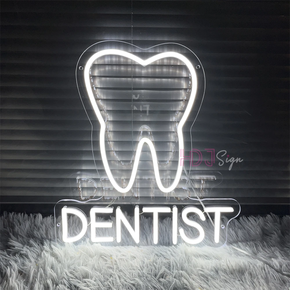 Dentist-Tooth-Neon-Sign-Teeth-Shop-Dentist-s-Office-Room-Decor-Wall ...