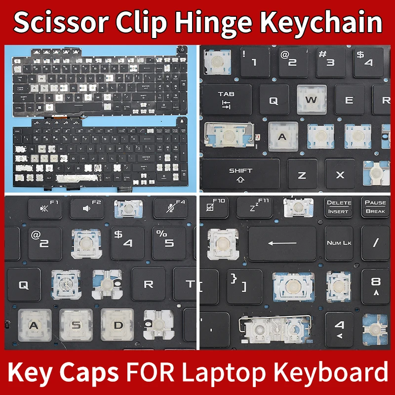 Replacement-Keycap-Key-cap-Scissor-Clip-Hinge-For-Asus-TUF-Gaming-8-F15 ...