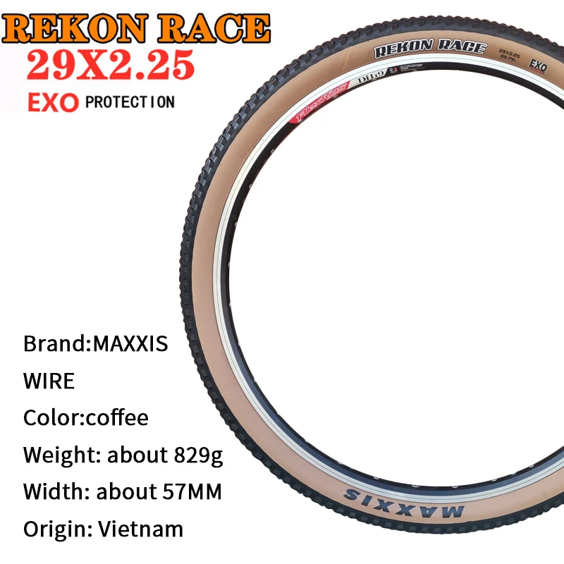 MAXXIS REKON RACE MTB Steel Tire 27.5X2.25 29X2.25 29X2.40 Unfolded is ...