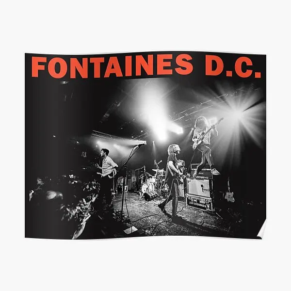 Fontaines-Dc-Tour-2020-Live-Malamminggu-Poster-Modern-Vintage-Painting ...