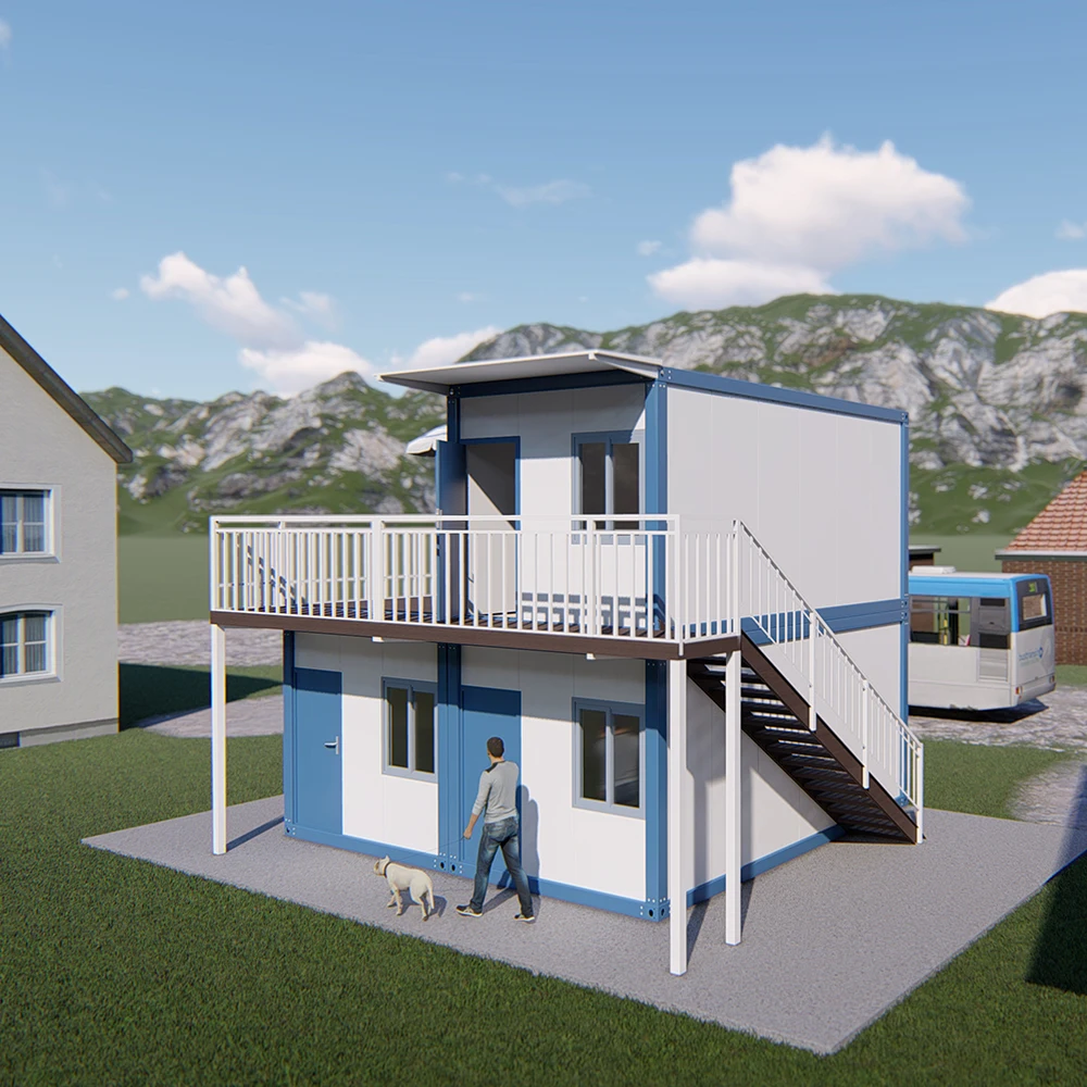 Pré-fabricada modular Container casa, casa minúscula, casa moderna