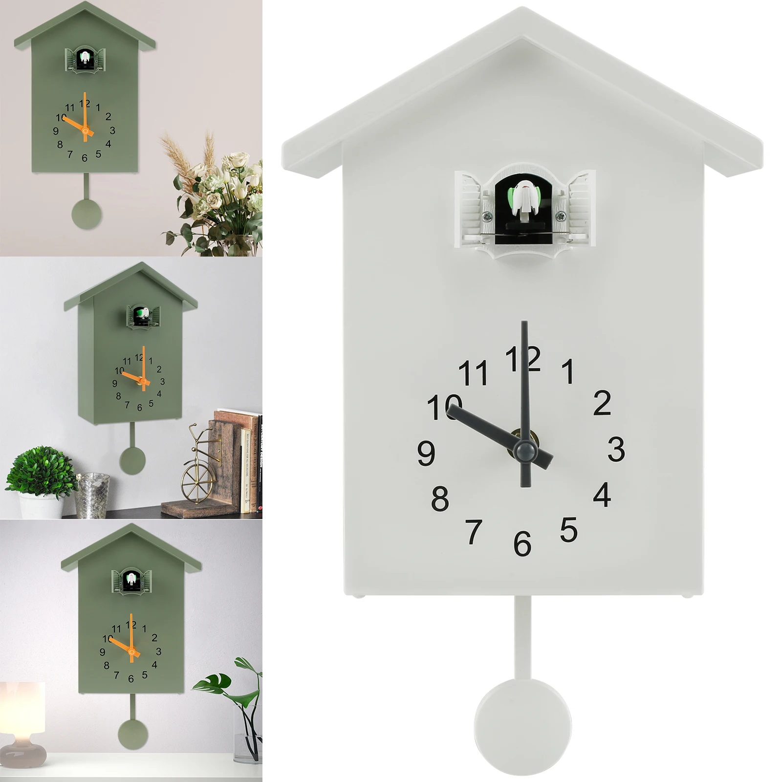 Cuckoo-Clock-with-Chimer-Cuckoo-Sound-Clocks-with-Pendulum-Bird-House ...