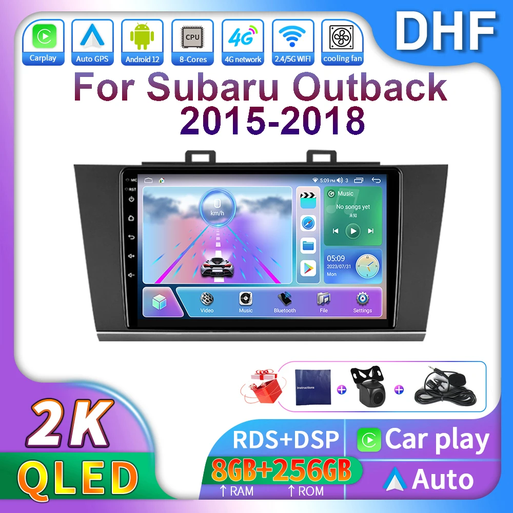 DHF-CarPlay-Android-13-For-Subaru-Outback-Legacy-2015-2018-Car-Radio ...