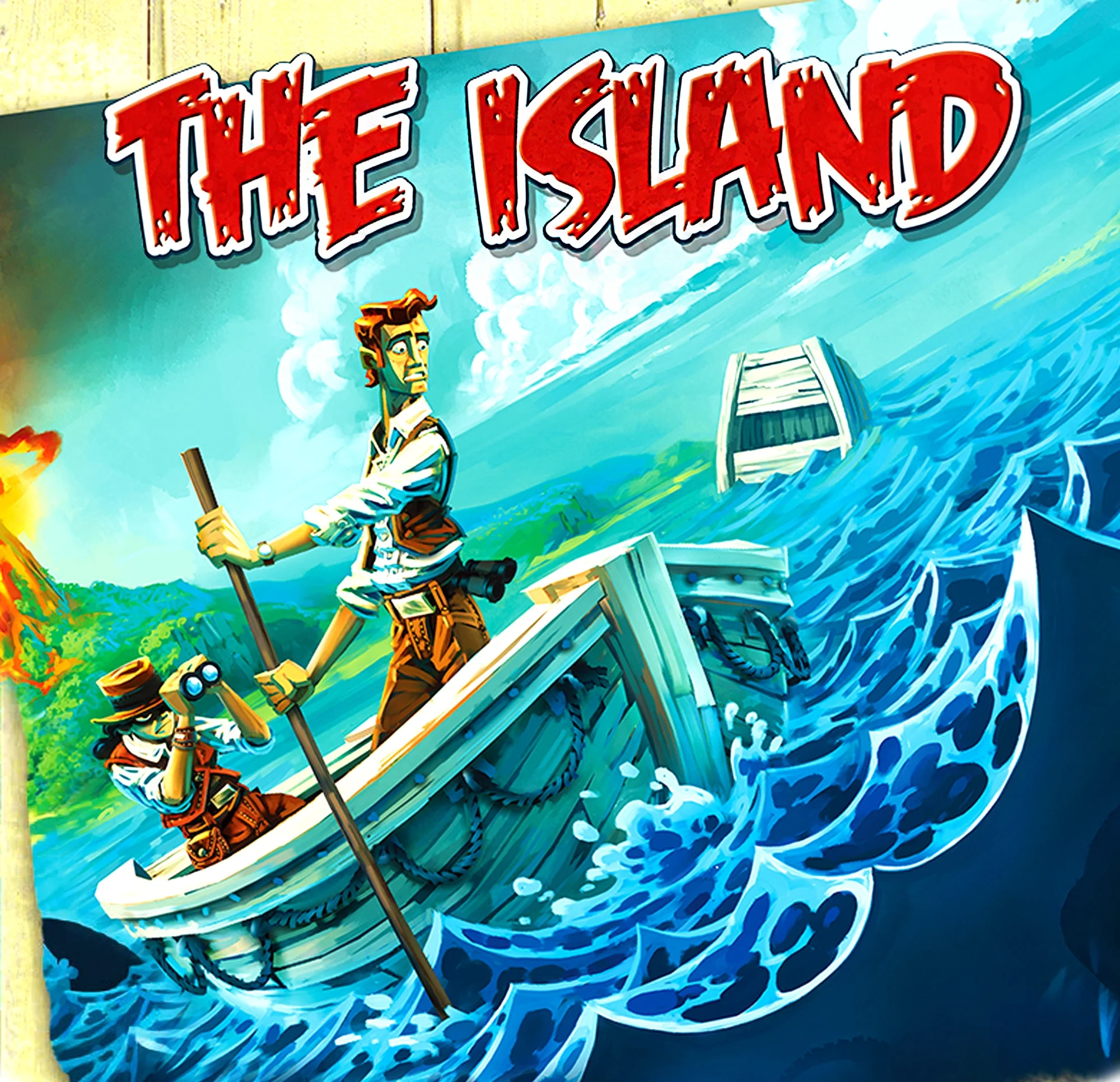 High-Quality-Cards-Game-The-Island-Escape-From-Atlantis-Board-Game ...