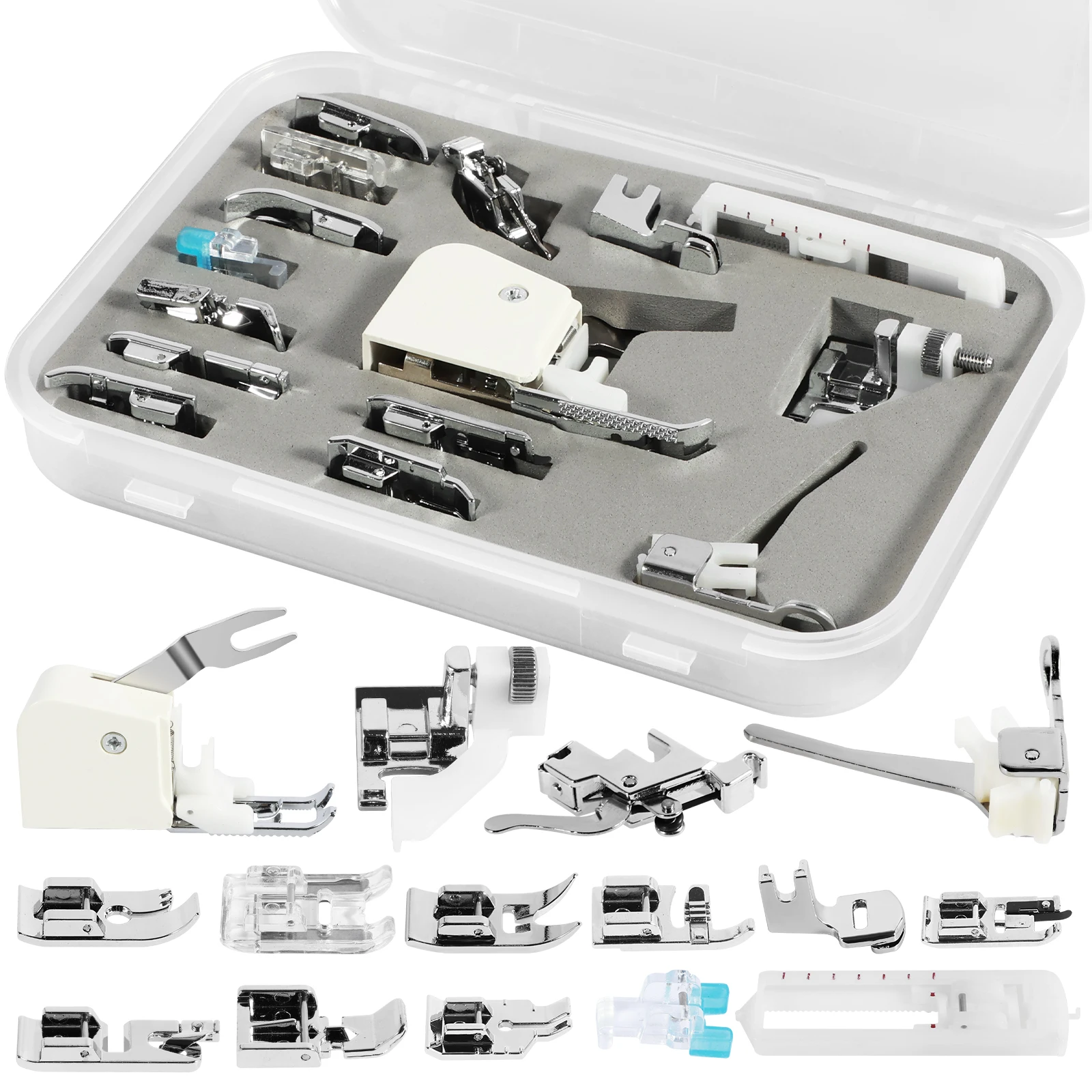 Professional-15pcs-Sewing-Machine-Sewing-Foot-Presser-Foot-Presser-Feet ...