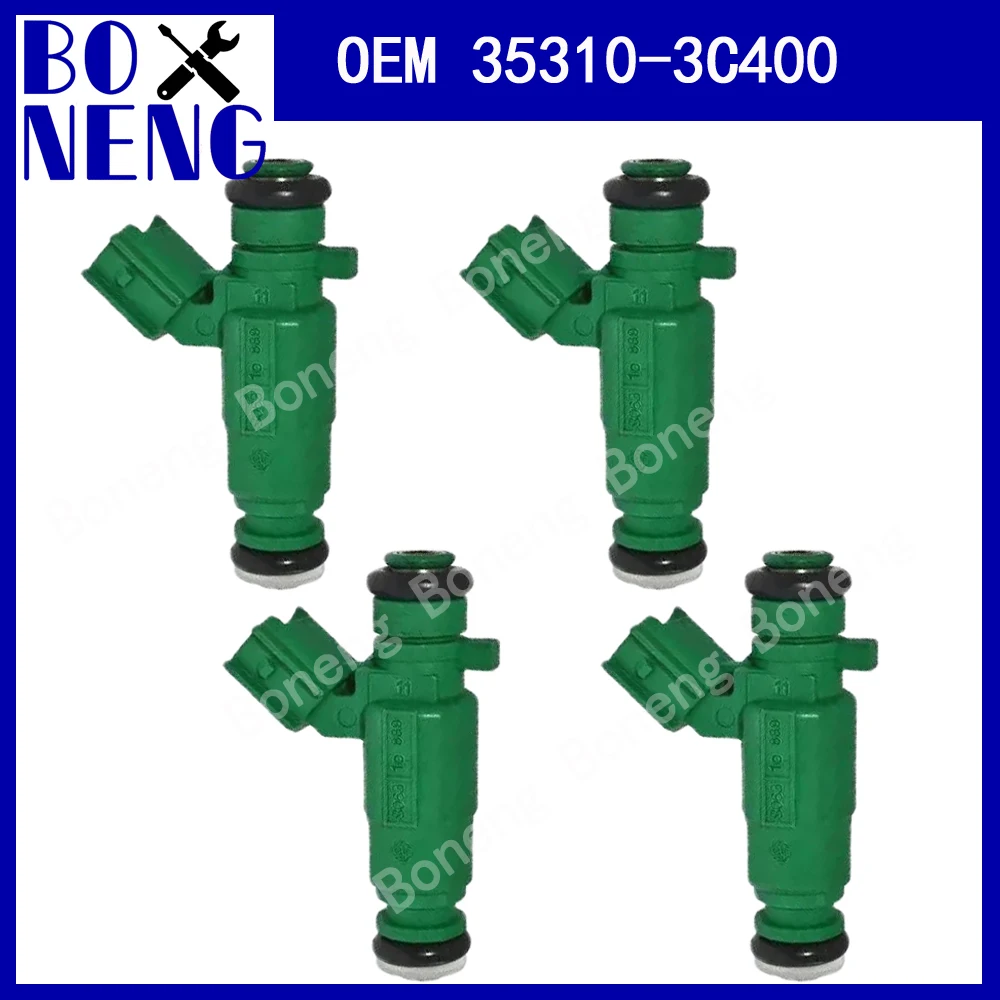 4pcs/lot OEM 35310-3C400 Fuel Injectors For Hyundai Santa Fe for KIA ...