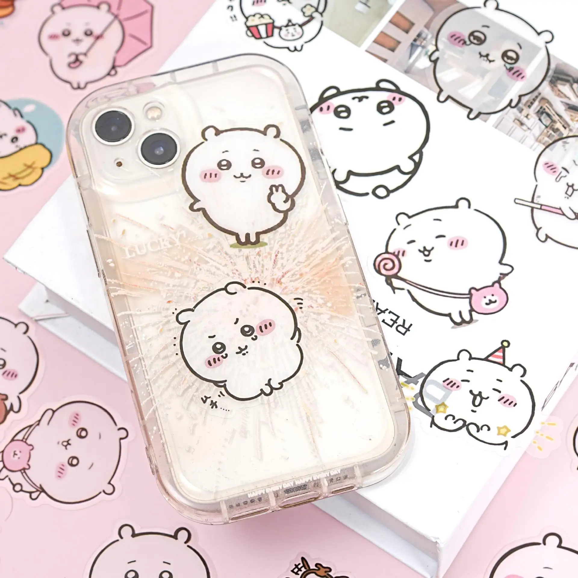 Chiikawa Transparent Stickers for Decoration on Luggage or Handbook ...