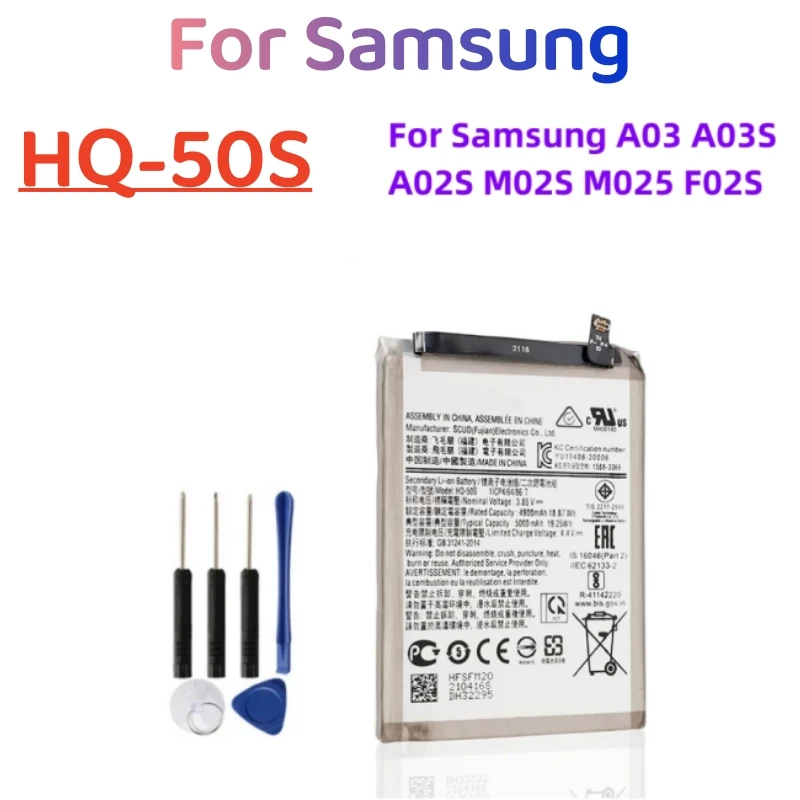 New-HQ-50SD-HQ-50S-For-Galaxy-A03-A03S-A02S-M02S-M025-F02S-For-Samsung ...