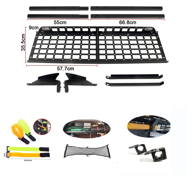 For Toyota RAV4 2019 2020 2021 2022 2023 Modular Storage Panel Shelf ...