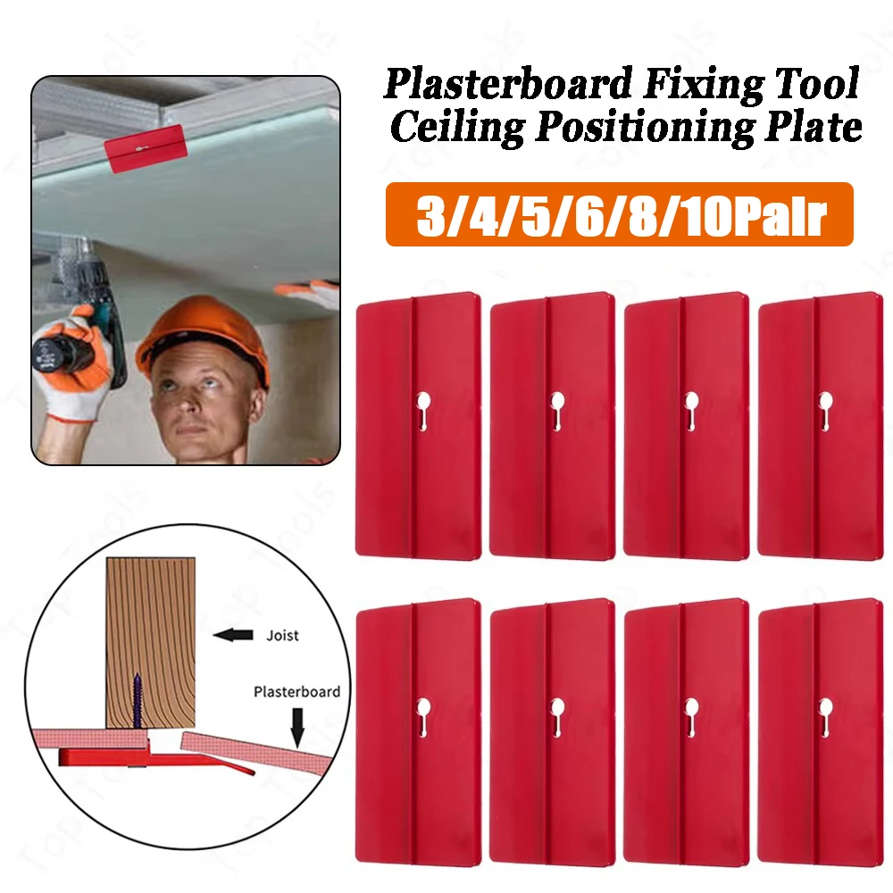 3-10Pair-Plasterboard-Fixing-Tools-Drywall-Fitting-Supports-Board-Room ...