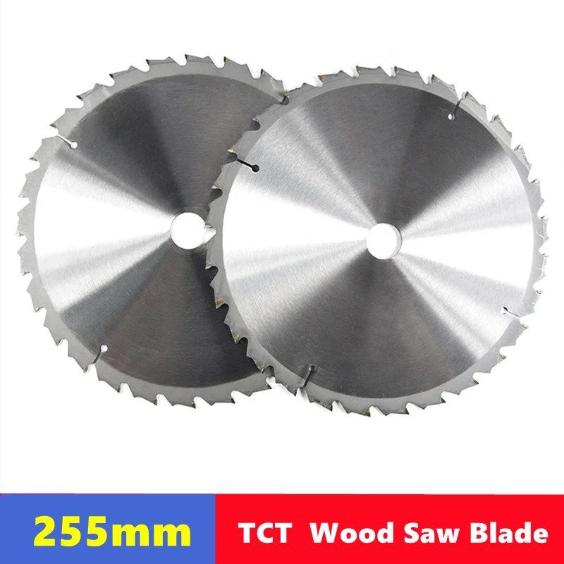 Wooden saw blade 255mm aperture 25.4mm 28 teeth, TCT wood cutting disc ...