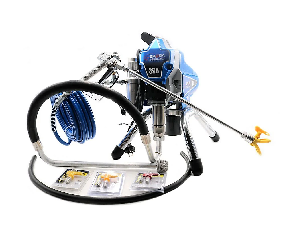 Hogedruk 2200W Nieuwe Airless Zuiger Pomp Machine Spuitpistool ...