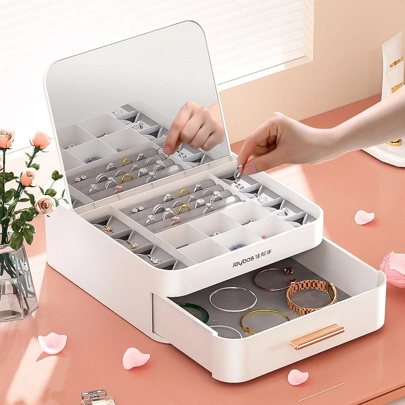 Joybos-Portable-Travel-Jewelry-Organizer-Case-with-Mirror-Plastic ...