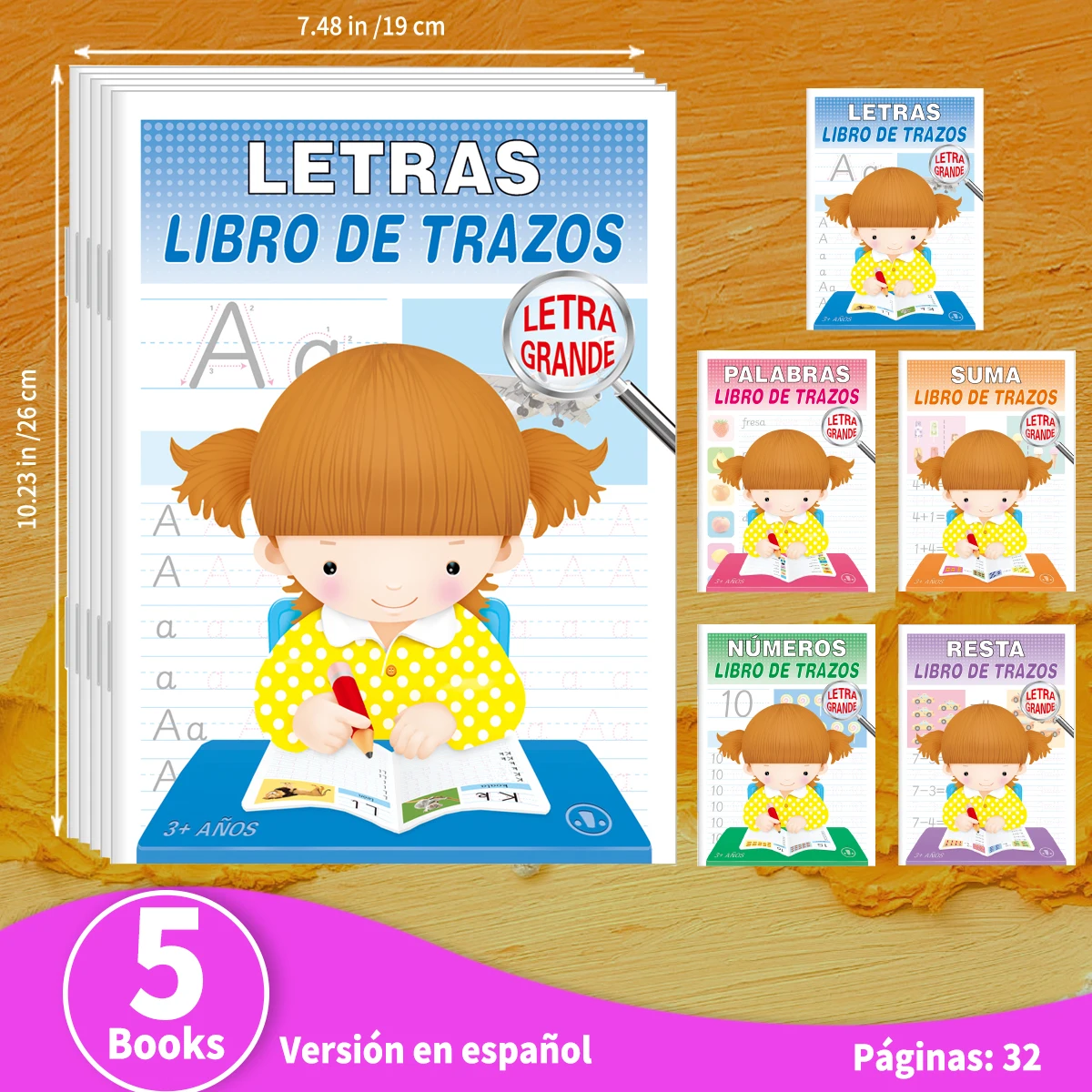 Libro-de-caligraf-a-para-practicar-n-meros-del-alfabeto-espa-ol-para-ni ...
