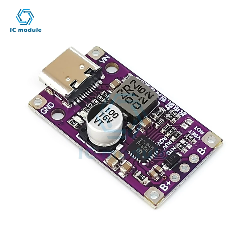 2-3S-lithium-ion-battery-charging-module-Type-C-interface-supports-QC ...