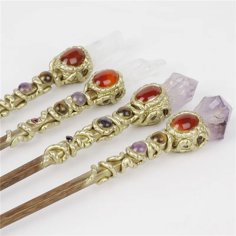 WT-G329-Creative-Natural-White-Crystal-Column-Amethyst-Column-Magic ...
