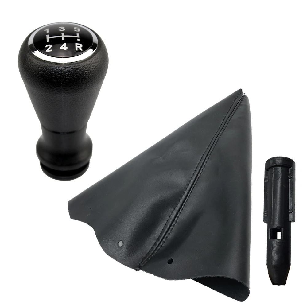 5-Speed-Gear-Shift-Knob-Gaiter-Boot-Cover-for-Citroen-C1-C3-C4-Peugeot ...