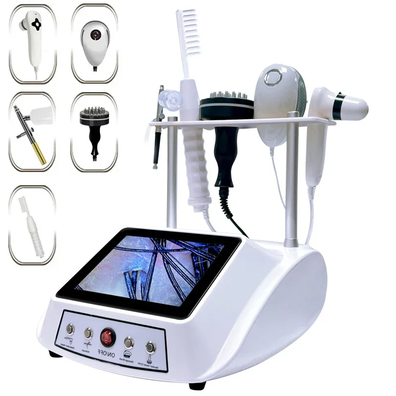 5 In 1 High Frequency Professional Hair Scalp Treatment Machine Scalp ...