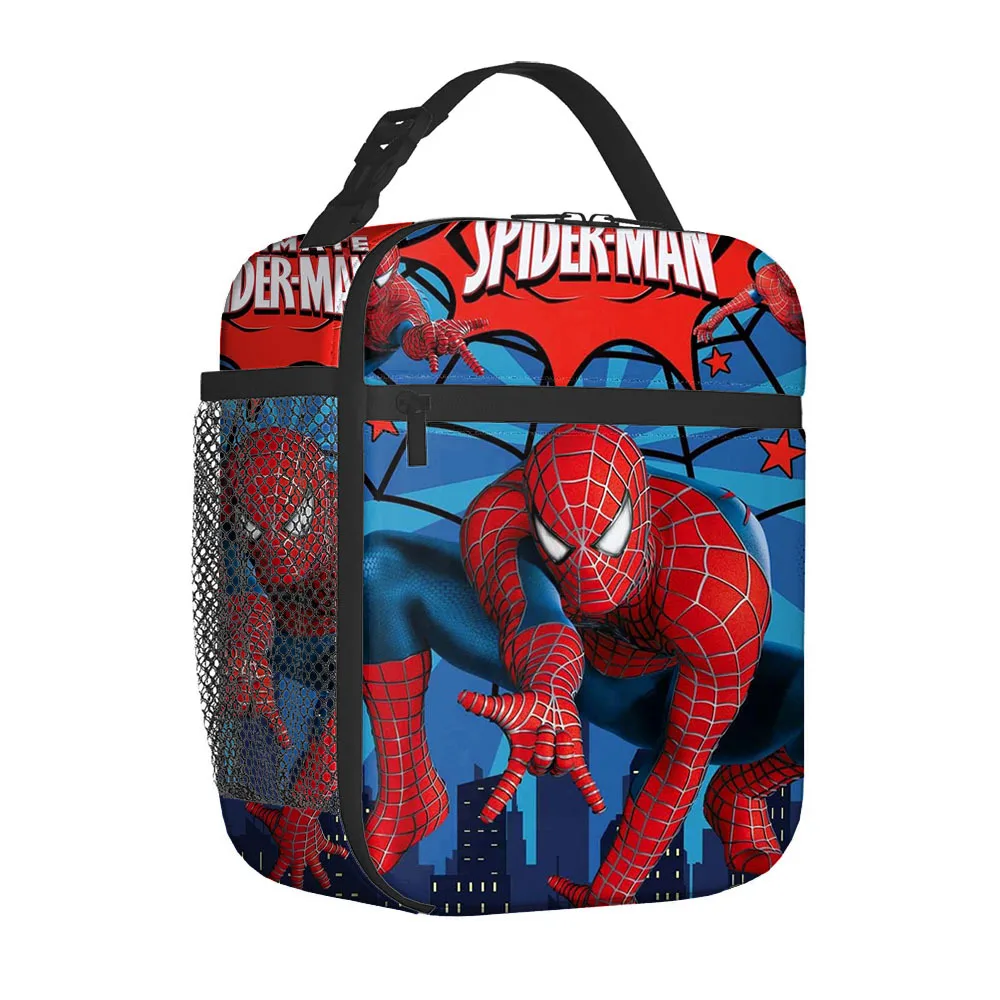 Marvel-Spiderman-Bag-for-Kids-Insulated-Portable-Thermal-Cooler-Spider ...